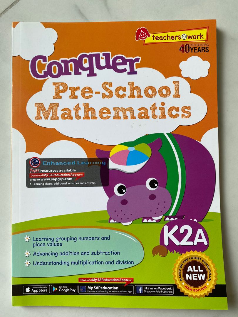 Pre school math, Hobbies & Toys, Books & Magazines, Assessment Books on ...