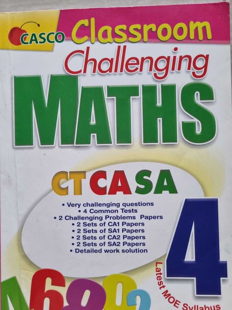 Primary 4 maths, Hobbies & Toys, Books & Magazines, Assessment Books on ...
