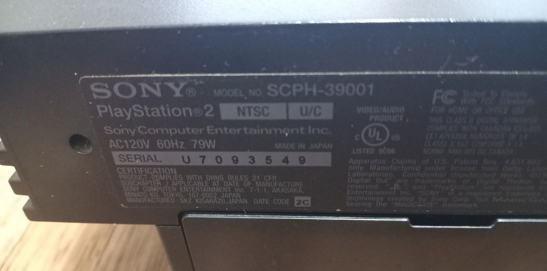 PS2 (SCPH-39001), Video Gaming, Video Game Consoles, PlayStation on ...