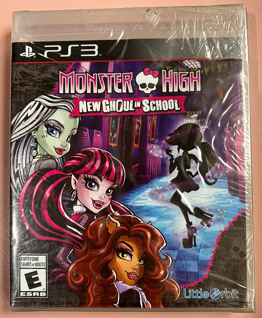 PS3 - Monster High New Ghoul in School, Video Gaming, Video Games ...