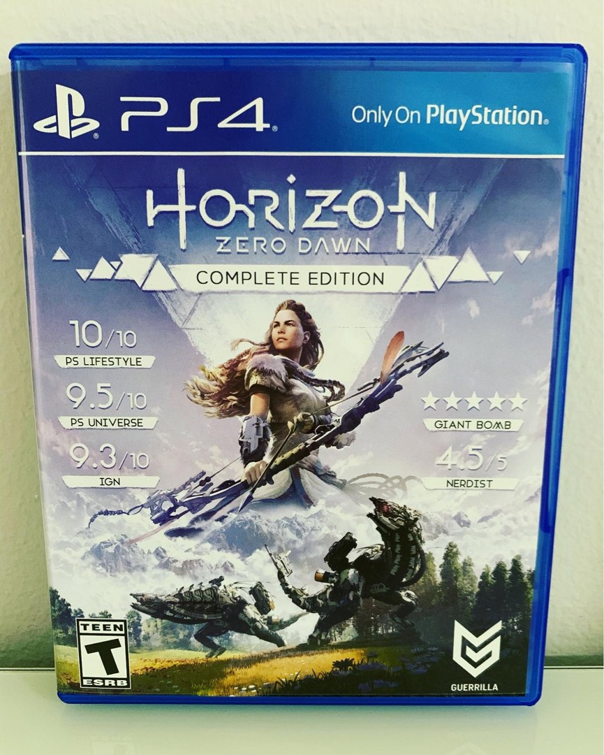PS4 Games Horizon Zero Dawn Complete Edition, Video Gaming, Video Games, PlayStation on Carousell