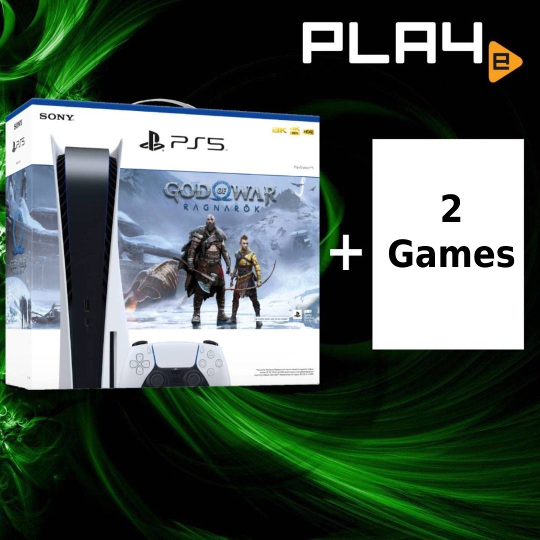 PS5 Disc Version God of War Ragnarok Bundle + 2 Games Brand New, Video Gaming, Video Game ...
