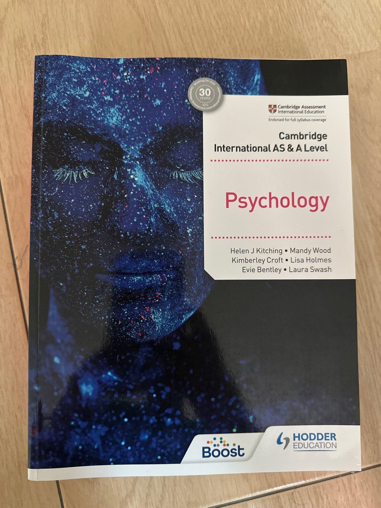 Psychology - Cambridge international AS &A Level, Hobbies & Toys, Books ...