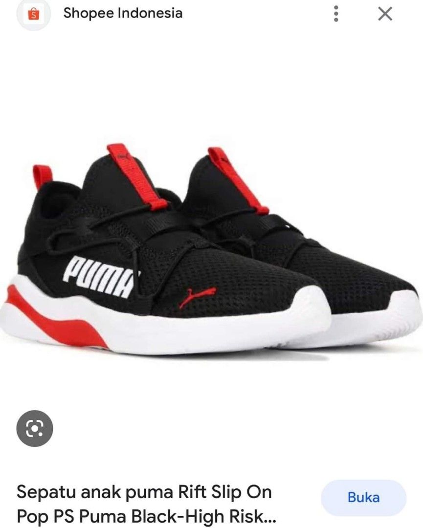 Puma original softride rift bold slip on pop PS black high, Bayi & Anak ...