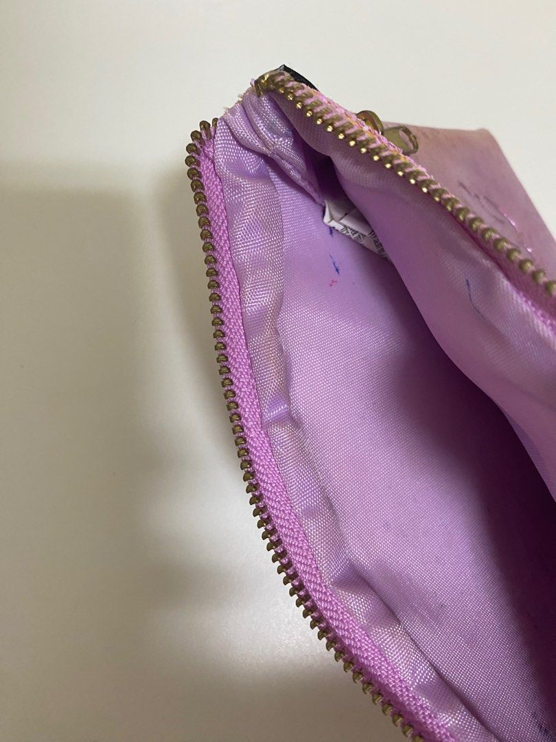 Purple & Pink Glitter Typo Pencil Case, Hobbies & Toys, Stationery ...