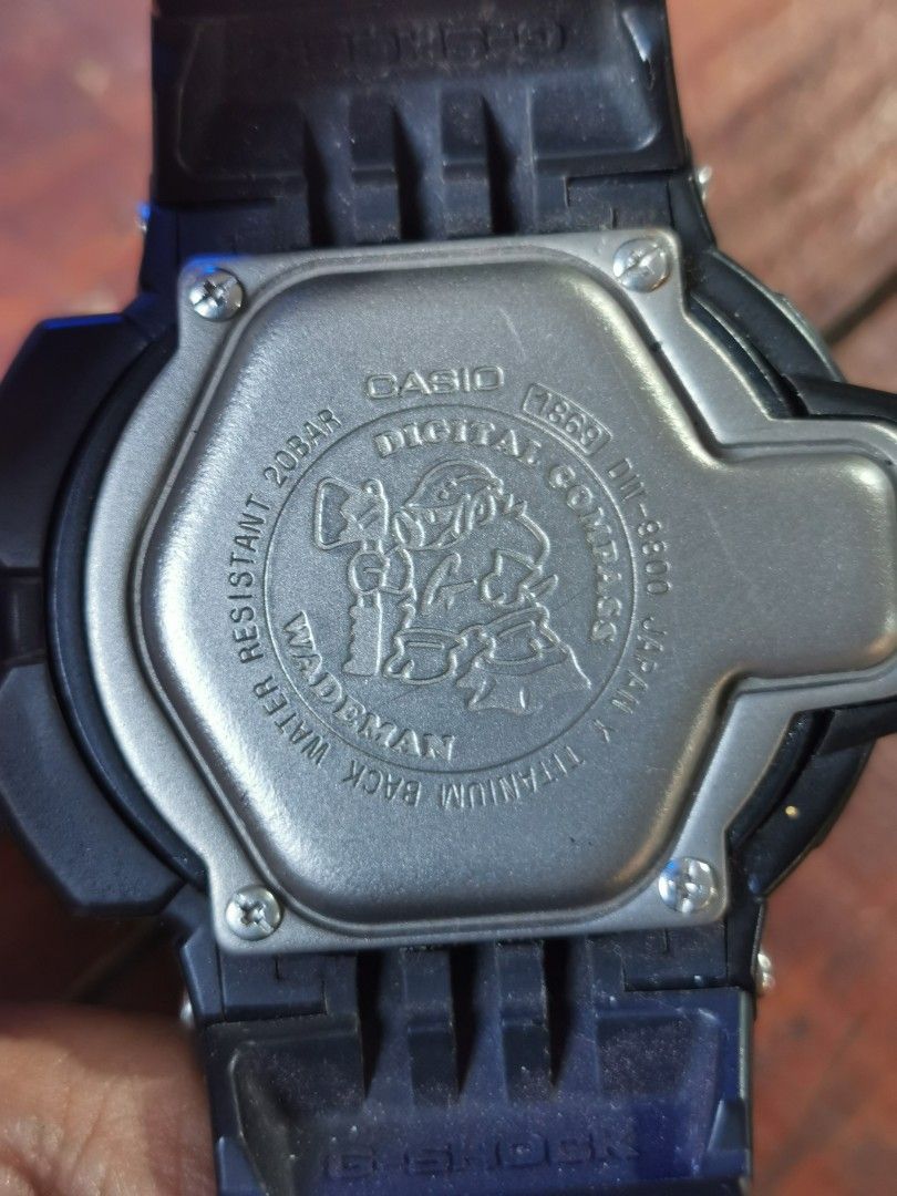 Rare G shock dw 9800 wademan, Men's Fashion, Watches & Accessories ...