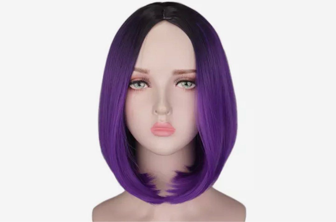 (+Wig) Raven Teen Titans Cosplay Costume (XL) , Women's Fashion ...