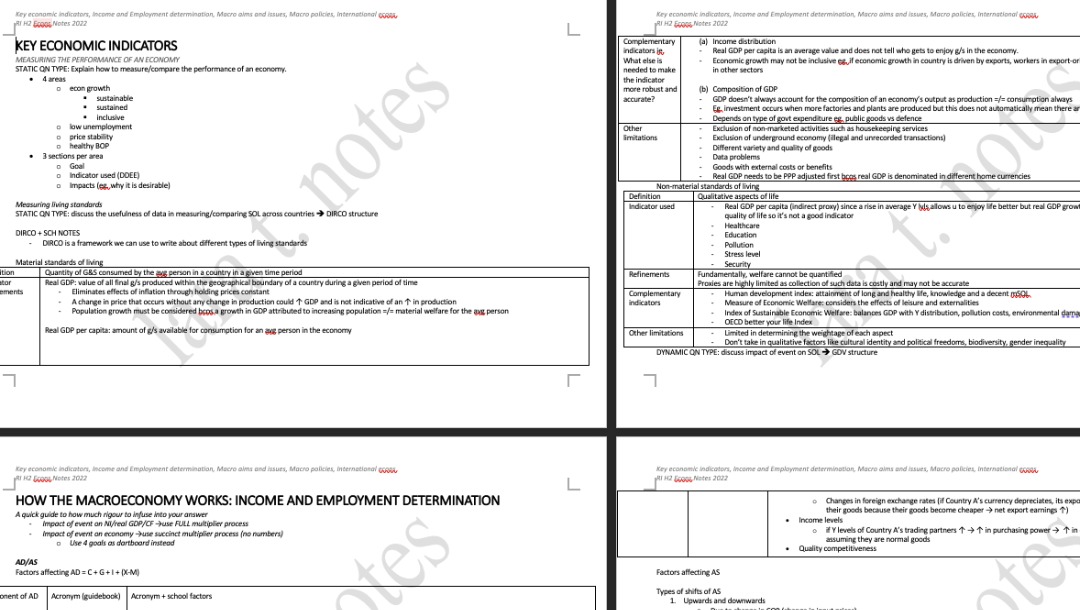 RI H2 Econs 2022 Macroecons notes, Hobbies & Toys, Books & Magazines ... RI H2 Econs 2022 Macroecons notes, Hobbies & Toys, Books & Magazines ...