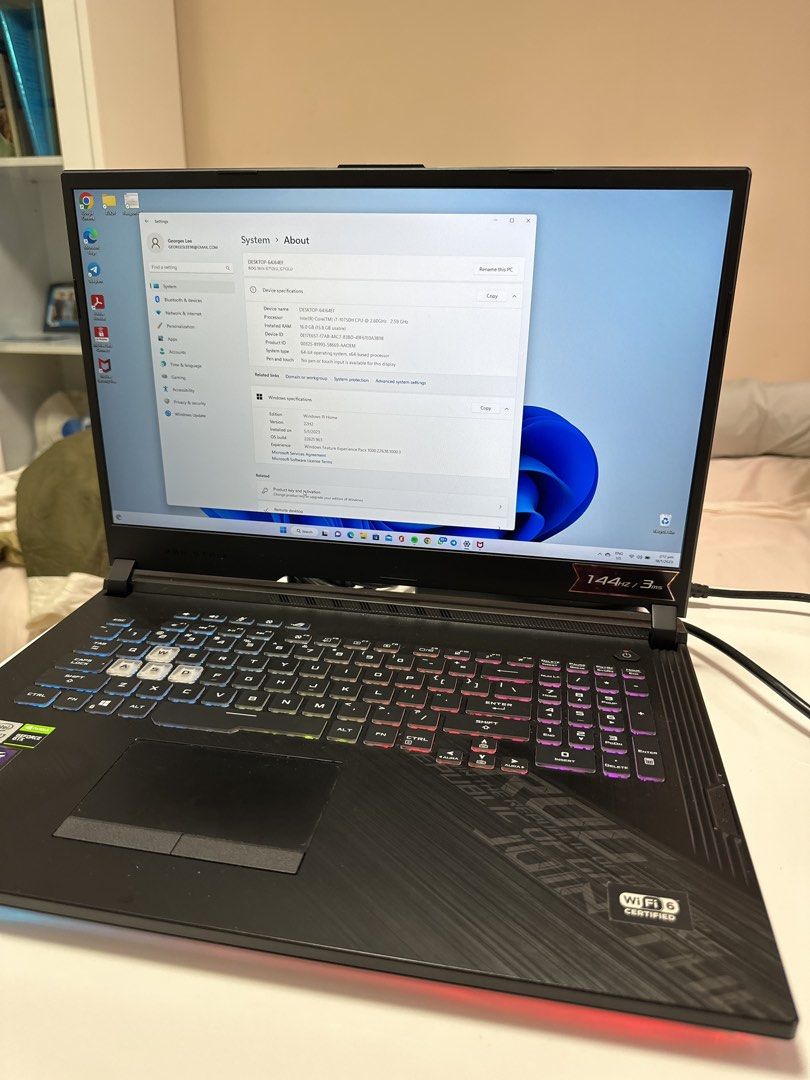 ROG Strix - Asus G15 - i7 - RAM 16GB - 1TB SSD, Computers & Tech ...