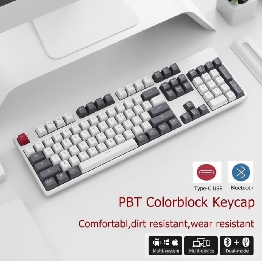 Royal Kludge - RK987 Wireless Mechanical Keyboard (104 Keys), Computers ...