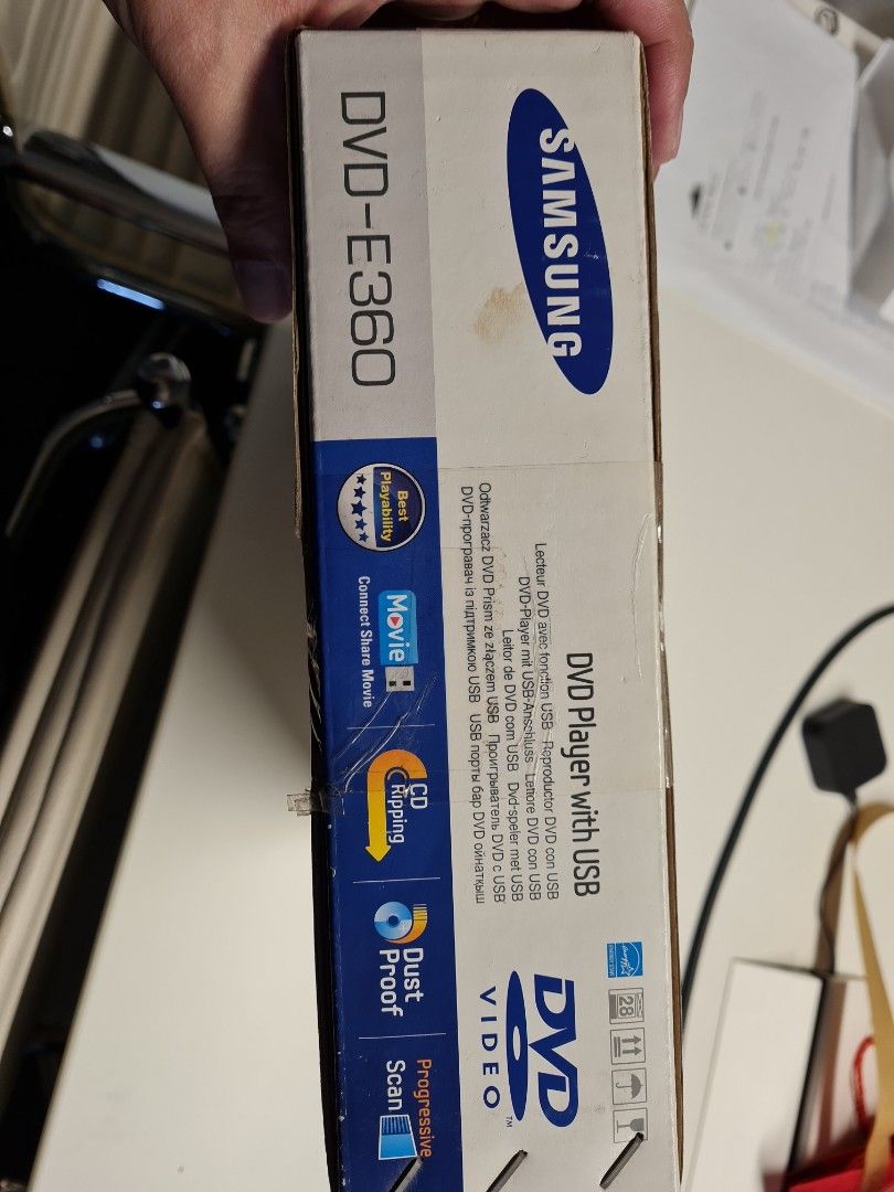 Samsung Dvd player with USB, TV & Home Appliances, TV & Entertainment ...