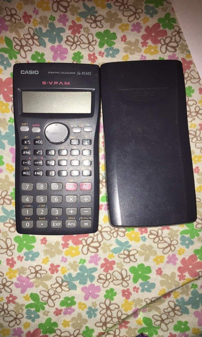 SCIENTIFIC CALCULATOR CASIO FX-95MS 2ND EDITION 2-LINE DISPLAY, Hobbies ...