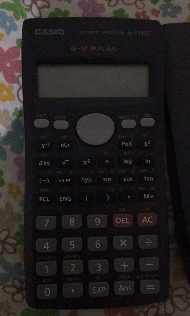 SCIENTIFIC CALCULATOR CASIO FX-95MS 2ND EDITION 2-LINE DISPLAY, Hobbies & Toys, Stationary ...