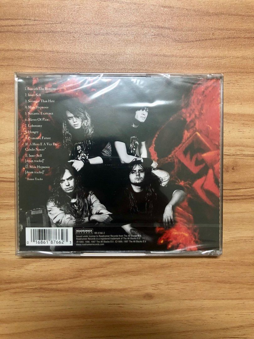 Sepultura - Beneath The Remains CD, Hobbies & Toys, Music & Media, CDs & DVDs on Carousell