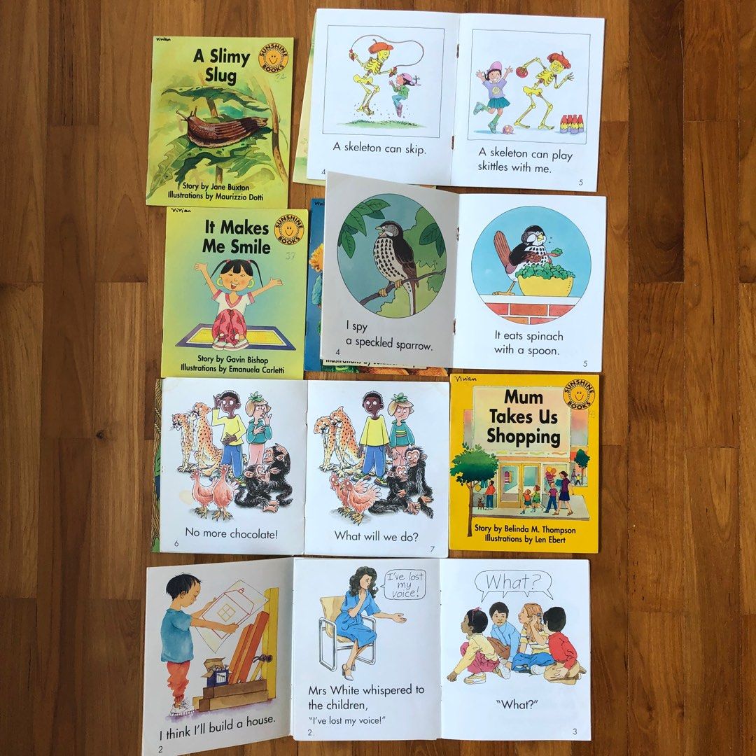 Set of 32 Sunshine Books English story books phonics readers for ...