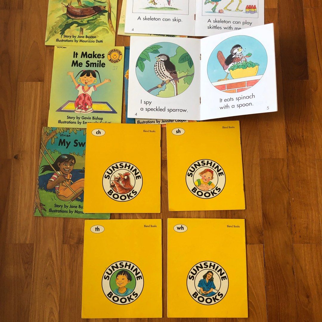 Set of 32 Sunshine Books English story books phonics readers for ...
