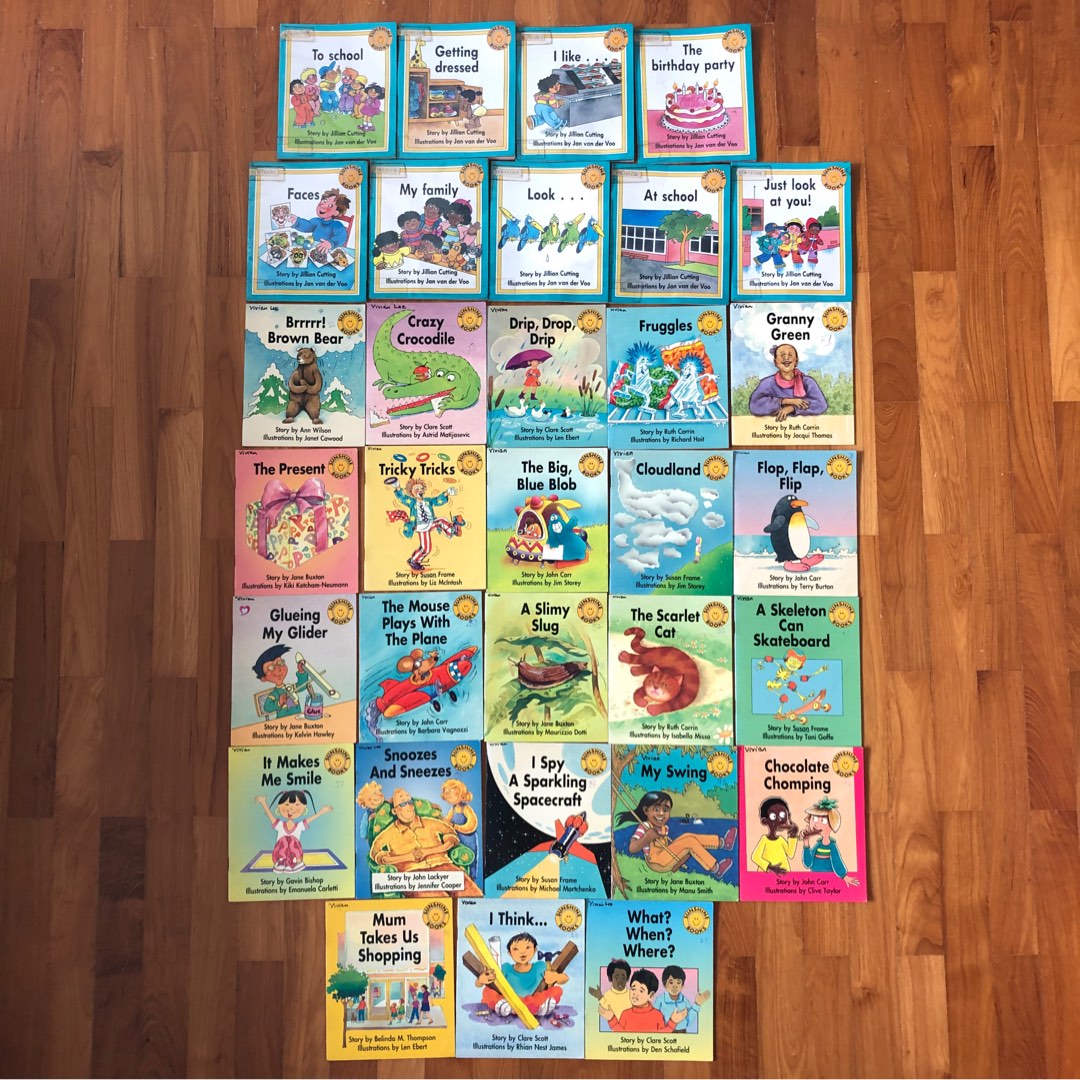 Set of 32 Sunshine Books English story books phonics readers for ...