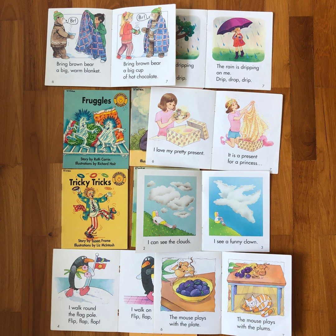 Set of 32 Sunshine Books English story books phonics readers for ...