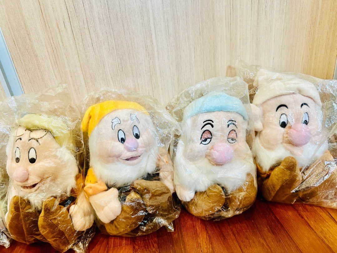 Set of Seven Dwarfs plush soft toy, Hobbies & Toys, Toys & Games on ...