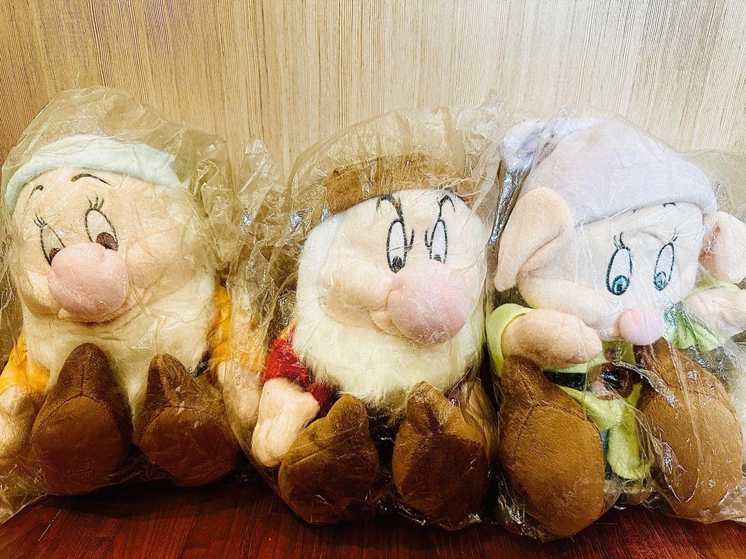 Set of Seven Dwarfs plush soft toy, Hobbies & Toys, Toys & Games on ...