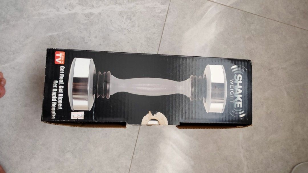 Shake weight dumbbell, Sports Equipment, Exercise & Fitness, Weights ...