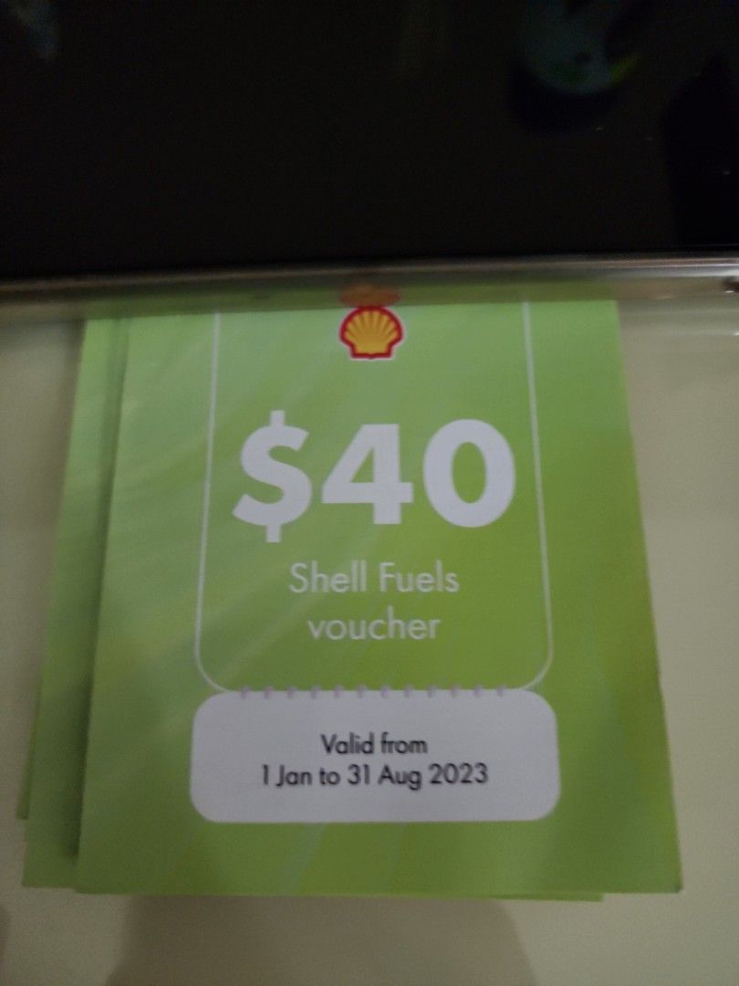 Shell Fuels Voucher ($40, at 20% off), Tickets & Vouchers, Vouchers on ...