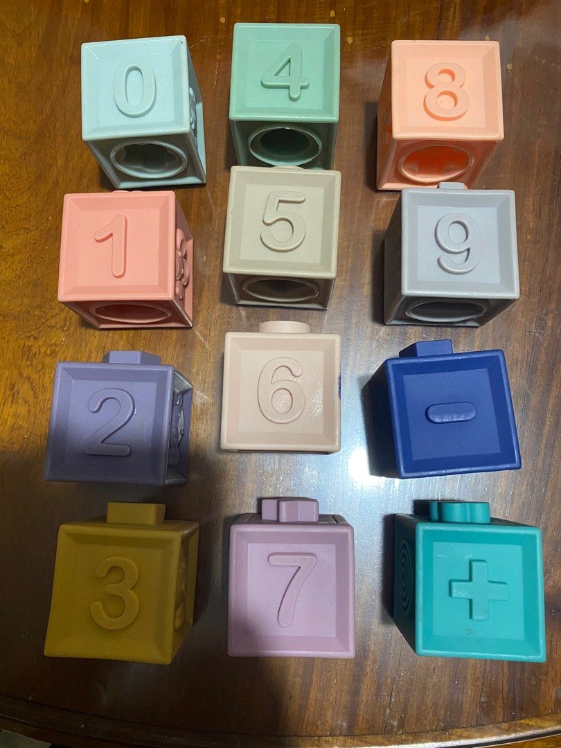 Silicon blocks toy, Babies & Kids, Infant Playtime on Carousell