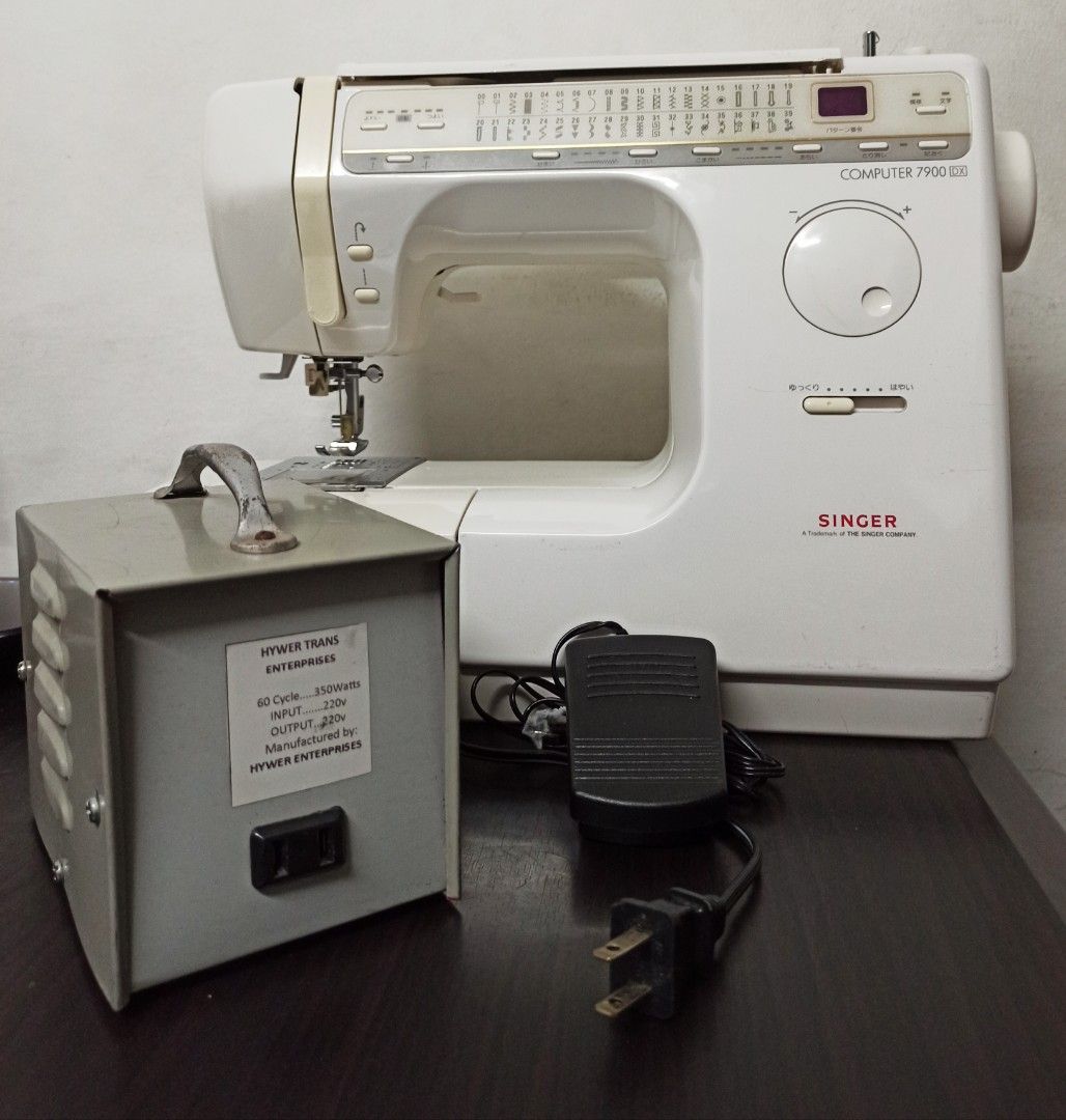 SINGER COMPUTER 7900, TV & Home Appliances, Other Home Appliances on ...