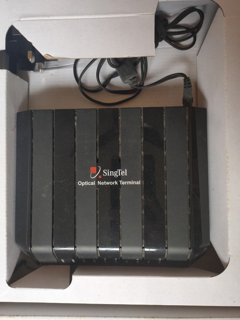 Singtel Optical Network Terminal, Computers & Tech, Parts & Accessories ...