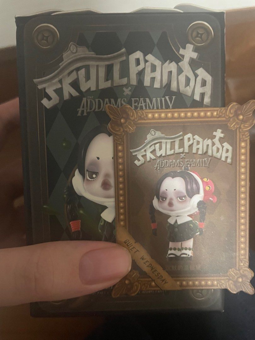 skullpanda x addams family, Hobbies & Toys, Toys & Games on Carousell