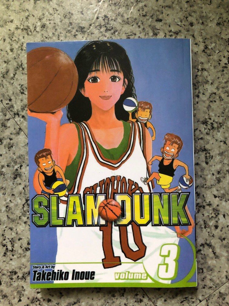 Slam Dunk Manga Vol. 3, Hobbies & Toys, Books & Magazines, Comics ...