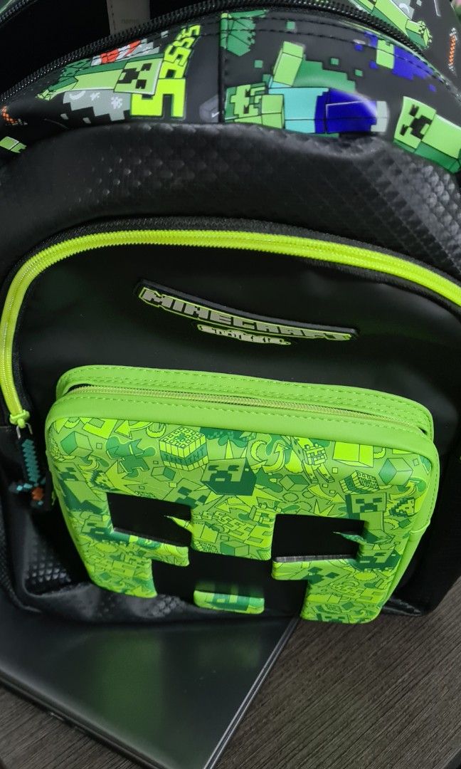 Smiggle Backpack - Minecraft edition, Men's Fashion, Bags, Backpacks on ...