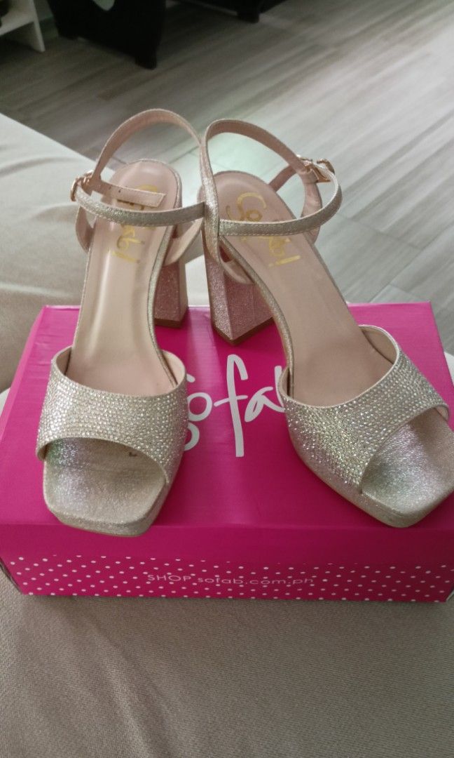 So Fab sandals, Women's Fashion, Footwear, Heels on Carousell