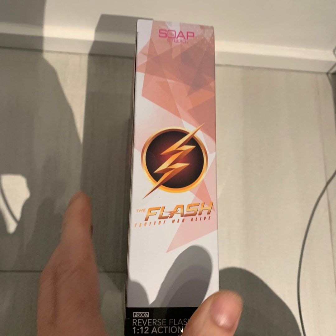 Soap studio 1/12 DC Reverse Flash 閃電俠 全新 shf 比例, 興趣及遊戲, 玩具 & 遊戲類 ...