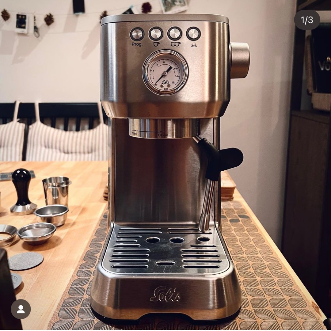 SOLIS Barista Perfetta Plus Coffee Machine, TV & Home Appliances ...