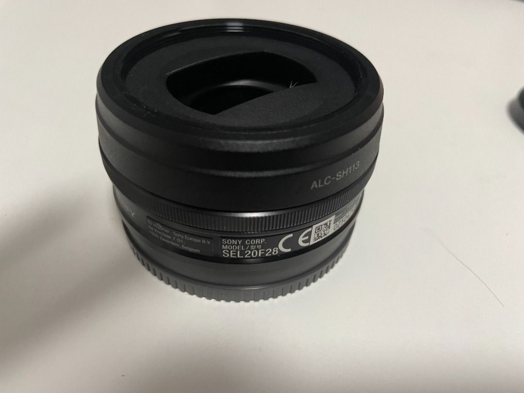Sony 20mm F2.8 pancake lens for APSC E-Mount, Photography, Lens & Kits ...