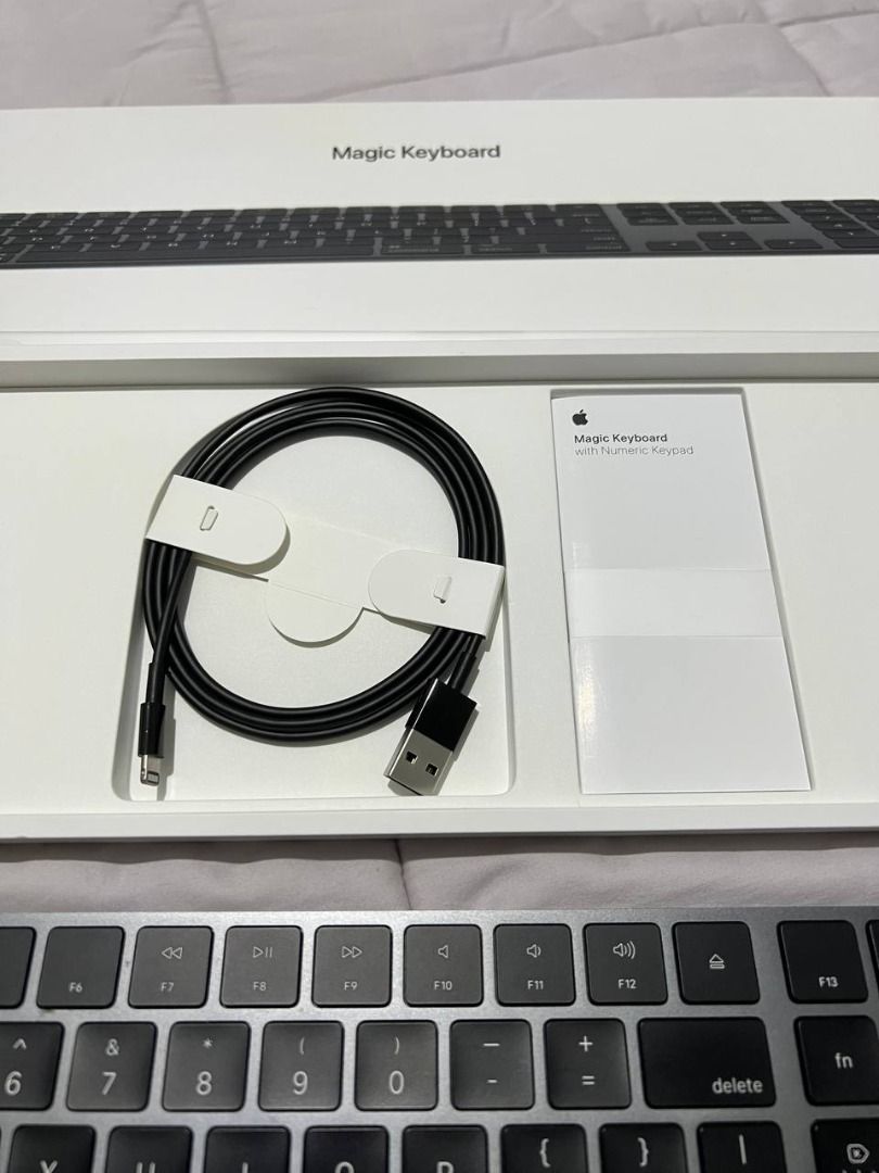 Space Gray Magic Keyboard with Numeric Keypad, Computers & Tech, Parts & Accessories, Computer ...