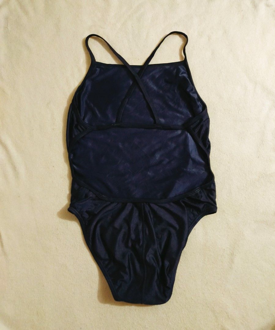 SPEEDO SOLID CROSSBACK ONE-PIECE SWIMSUIT, Women's Fashion, Swimwear ...