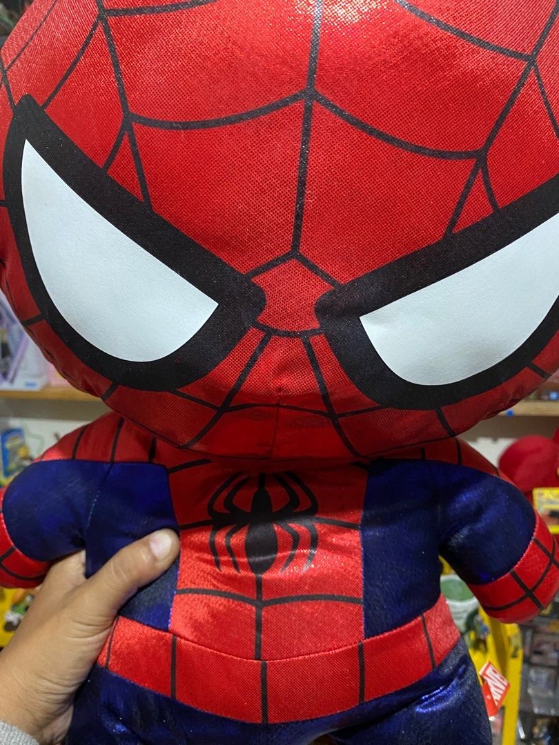 SPIDER-MAN stuffed toy, Hobbies & Toys, Toys & Games on Carousell