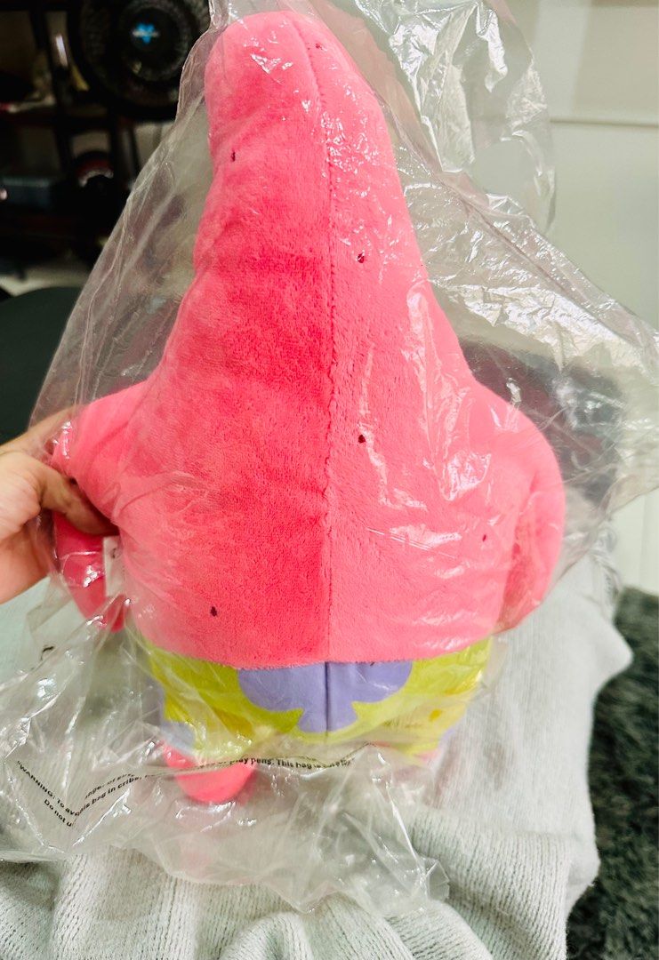SpongeBob Patrick Soft Toy, Hobbies & Toys, Toys & Games on Carousell