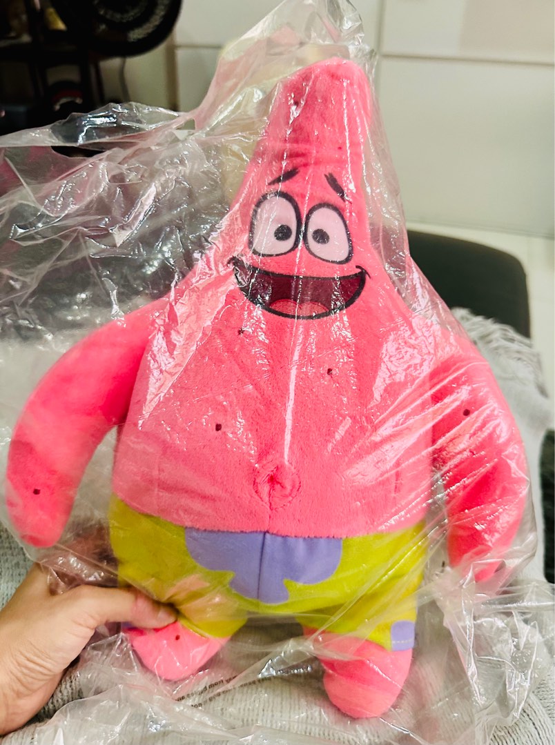 SpongeBob Patrick Soft Toy, Hobbies & Toys, Toys & Games on Carousell