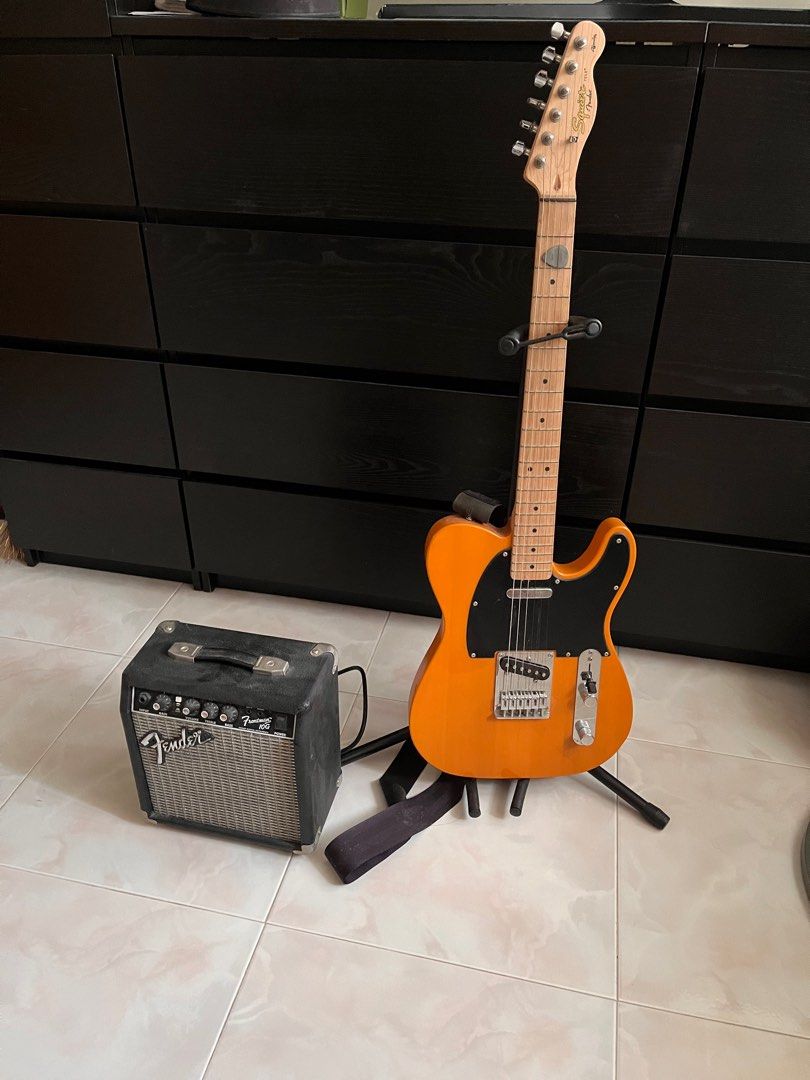 Squire affinity special Tele & fender Frontman 10G Amp, Hobbies & Toys ...