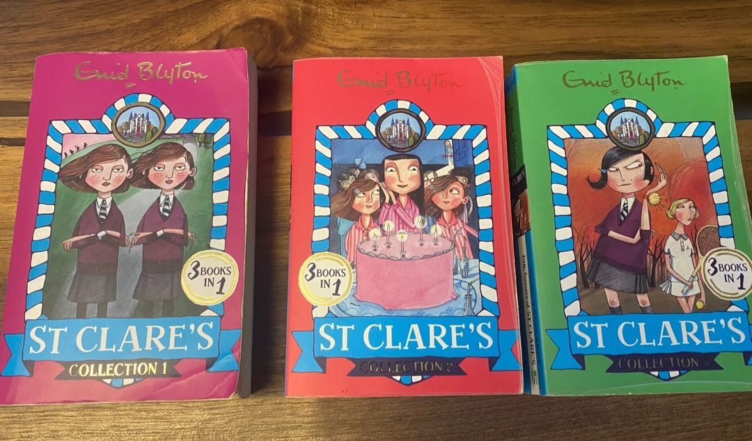 St Clare's Collection 1-3 by Enid Blyton, Hobbies & Toys, Books ...