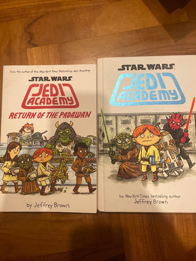 Star wars jedi academy books (both for $10), Hobbies & Toys, Books ...