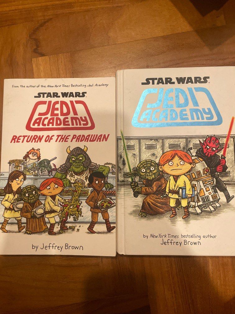 Star wars jedi academy books (both for $10), Hobbies & Toys, Books ...