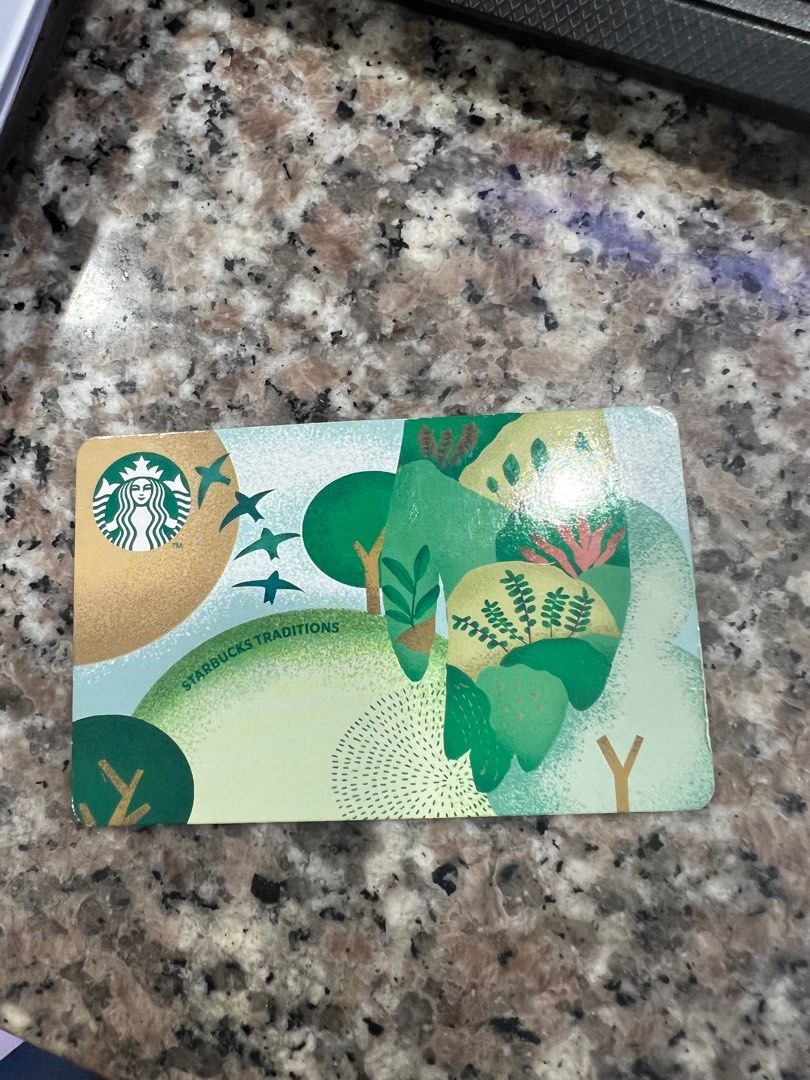 Starbucks Sticker Card, Food & Drinks, Beverages on Carousell