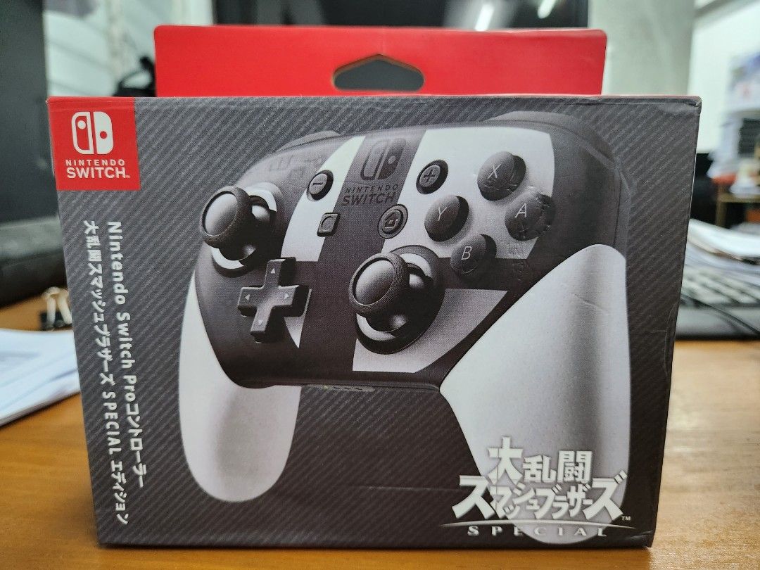 Super Smash Bros Ultimate Pro Controller for Nintendo Switch, Video ...