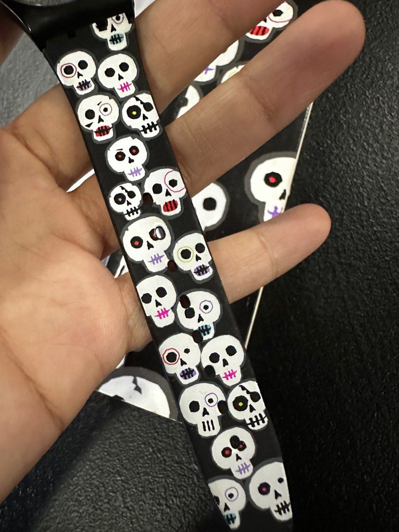 Swatch skull authentic, Women's Fashion, Watches & Accessories, Watches ...