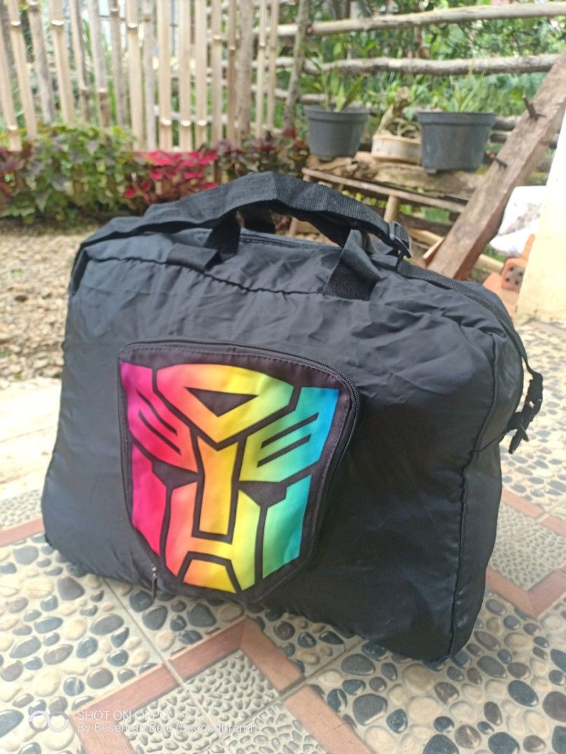 Tas packable transformer, Fesyen Pria, Tas & Dompet , Tas Selempang di ...