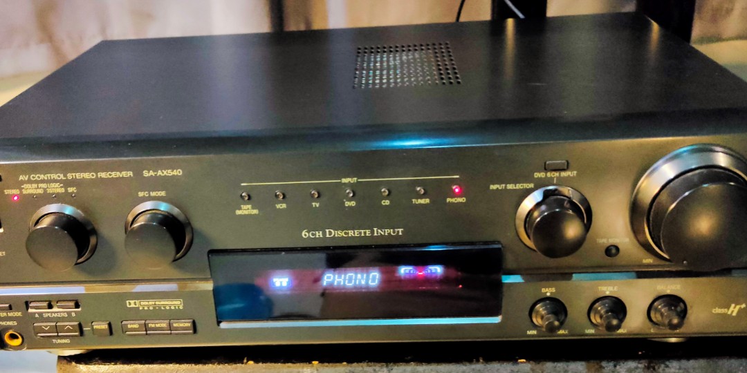 Technics amplifier and turntable, Audio, Soundbars, Speakers ...